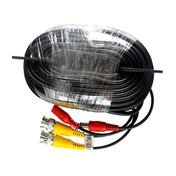 Siamese Coaxial Cable For Cctv Camera Dvr Connection Lengh 1 Meter To ...