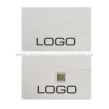 Buy Wholesale China Custom Full Colour Printed Credit Card Style Usb ...