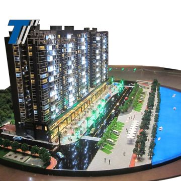 Ho scale miniature building model, 3D miniature building model | Global ...