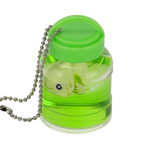Buy Wholesale China Liquid Keychains With Cute Fish Floater Inside 3D ...