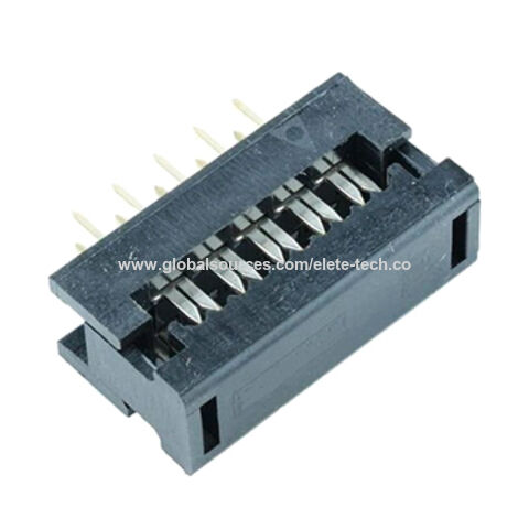 Buy China Wholesale 14-pin Idc Socket Connector 2.54mm Pitch, 2*07 Pin ...