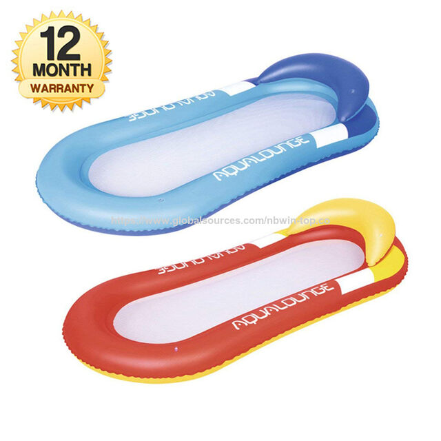 Pool Floats Outdoor Backrest Recliner Water Hammock/inflatable Floating ...