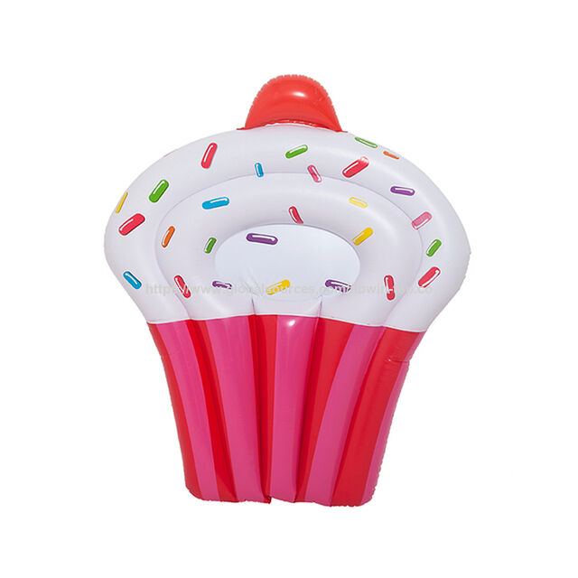 Buy Wholesale China Pvc Inflatable Cupcake Pool Float & Pool Float at ...
