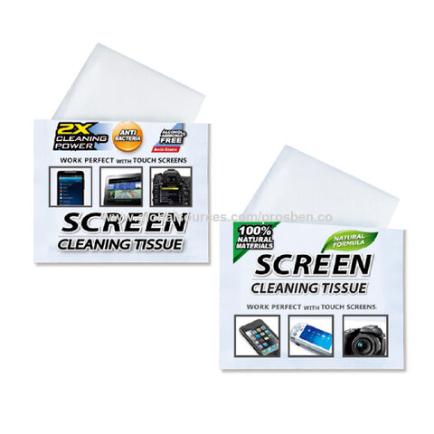 Natural Screen Cleaning Tissue, screen cleaner screen cleaning wipe ...