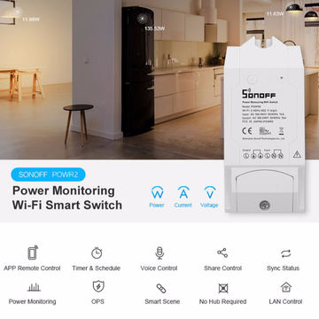 Buy Wholesale China Sonoff Pow R2 Wifi Smart Home App Remote Control ...