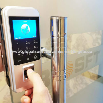 Buy Wholesale China Glass Door Fingerprint Access Control Sliding Door ...