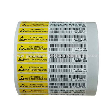 Buy Wholesale China Digital Direct Serial Number Barcode Label Adhesive ...