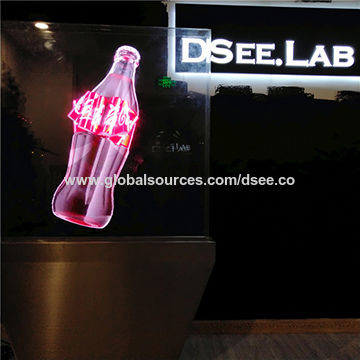 Buy Wholesale China 3d Hologram Advertising Display Led Fan, Holographic Imaging 3d Naked Eye ...