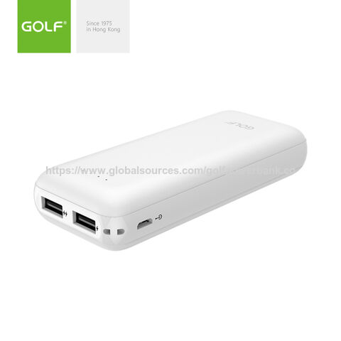Buy Wholesale China Golf 10000 Mah Power Bank Wholesale Portable Dual ...
