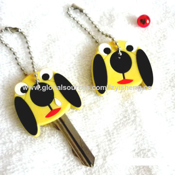Buy Wholesale China Custom Dog Design Pvc Rubber Key Cover & Rubber Key ...