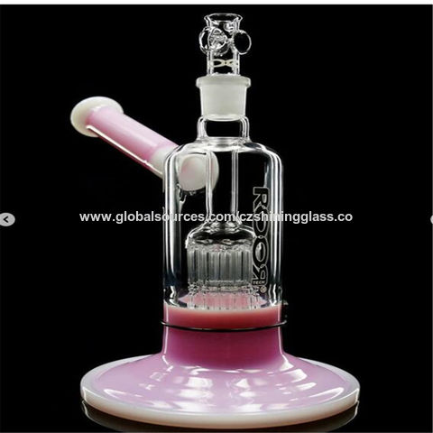China Tree branches perc diffuser design glass smoking water pipe ...