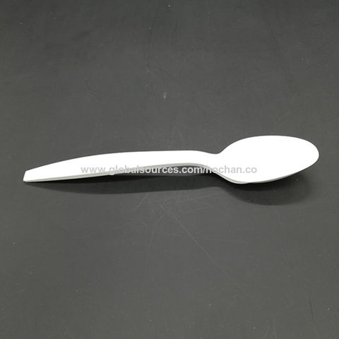 Buy Wholesale China Biodegradable Corn Starch Spoon, 7", 5.6g & 7" Corn ...