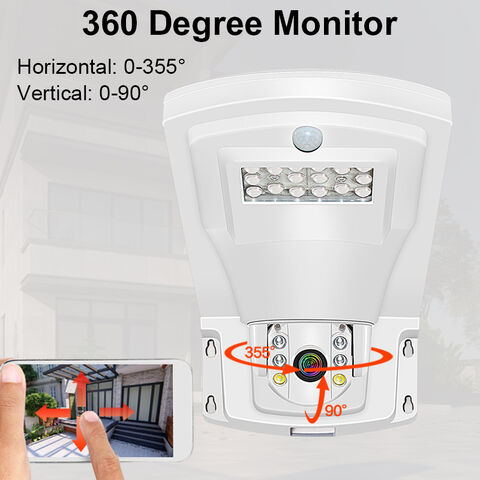 Sno 2mp Wifi Wireless Mini Ptz Dome Camera With Street Lamp, Wireless ...