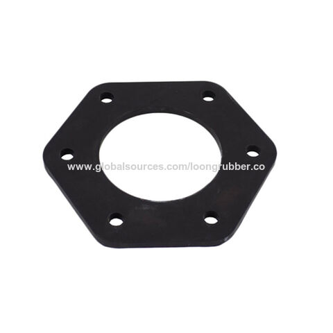 Custom Die Cut Rubber Flat Face Flange Gasket, Rubber seal Rubber ...