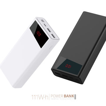 Big Capacity USB Type C Rohs Power Bank 30000mah, type c power bank ...