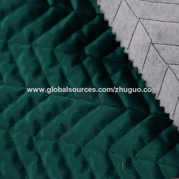 China Stitch bonding velvet fabric on Global Sources