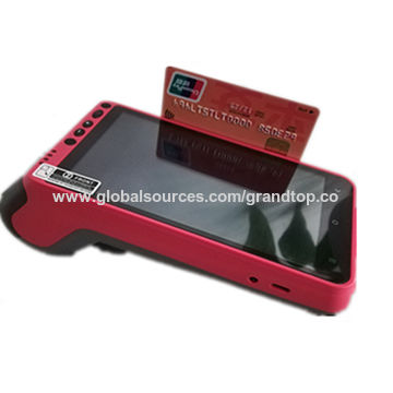 Handheld Smart POS system terminal With GPS Wifi Bluetooth supporting ...