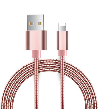 Buy Wholesale China Spring Stainless Steel Pure Metal Usb Data Charging ...