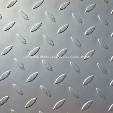 Cs/ms Checkered Plate For Construction, Cs Chequered Plate, Floor Plate ...