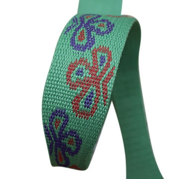 Buy Wholesale China High Quality Jacquard Polyester Variable Webbing ...
