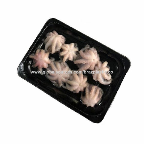 Buy Wholesale China Black Plastic Blister Fresh Meat Seafood Packaging ...