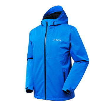 Buy Wholesale China Men's Outer Jacket With Polyester Twill Melange ...