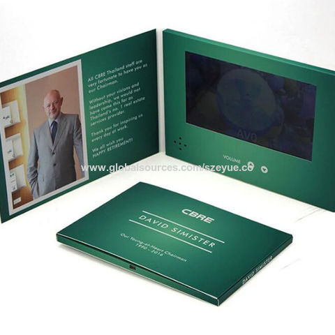 Buy Wholesale China 7-inch Lcd Screen Video Brochure For Advertising ...