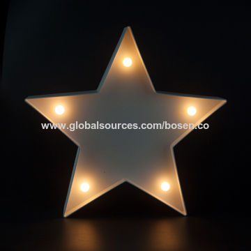 Buy Wholesale China Plastic Christmas Mini Star Light & Plastic ...