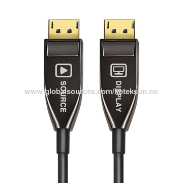 Buy Wholesale China Fibre Optic Displayport Cable 1.4 Support 8k@60hz ...