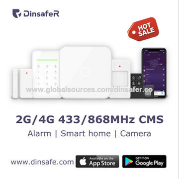 Buy Wholesale China Dinsafer ® Nova Pro – Wifi+lan+gsm Alarm System ...