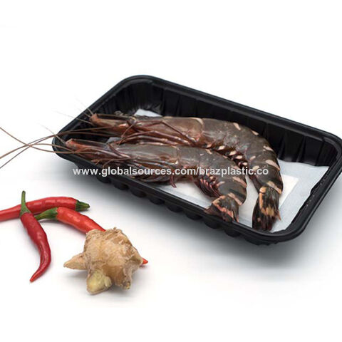 Disposable Seafood Steak Salmon VSP Packaging Trays, Food Grade Plastic ...