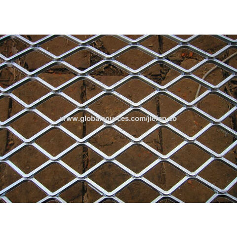 Brick Mesh/coil Mesh, Durable Diamond Aluminum Sheet Expanded Metal ...