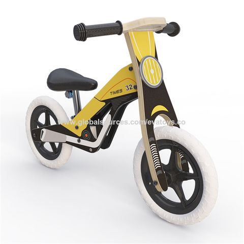 Buy Wholesale China 2020 New Arrived Yellow Wooden Retro Balance Bike ...