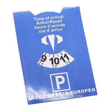 Buy Wholesale China Pvc Parking Disc With Customized Designs/paper ...