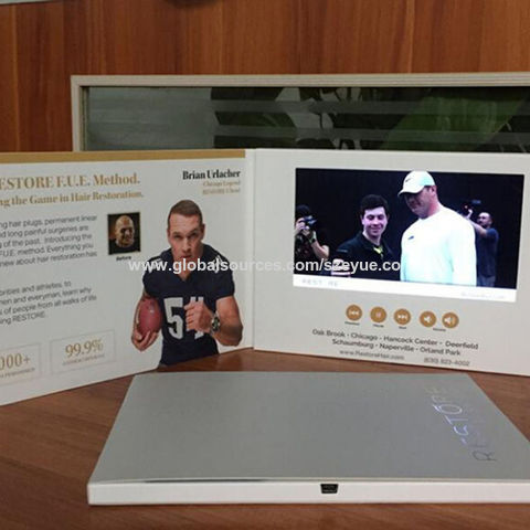 Buy Wholesale China 7-inch Lcd Screen Video Brochure For Advertising ...