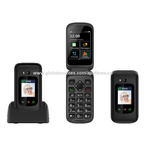 Factory Direct High Quality China Wholesale 1.7inch+2.8inch Flip 4g ...