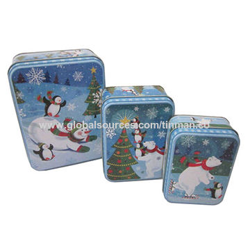 Buy Wholesale China Tin Box Set Gift Package Box Set & Tin Box Set ...