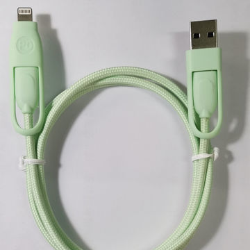 Buy Wholesale China Luminous Cable, Usb A+c To Usb C+lightning, 6 In 1 ...