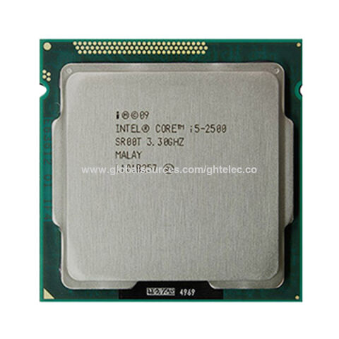 China wholesale LGA1155 socket 3.3GHz computer parts i5 2500 CPU, 3 ...