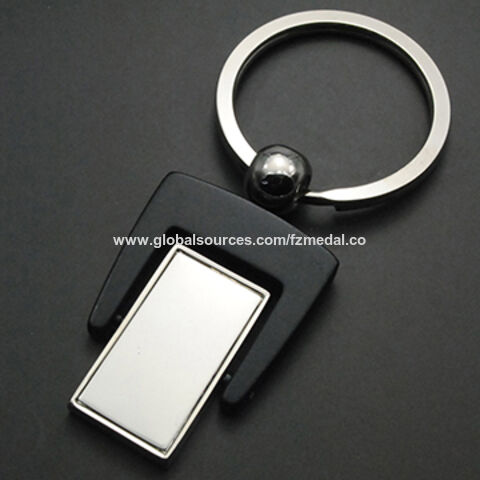 Fancy keychain, with 2 differnt finish color, could be revolving, Fancy ...