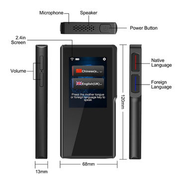 Bulk Buy China Wholesale Two-way Voice Translate Language Translator ...