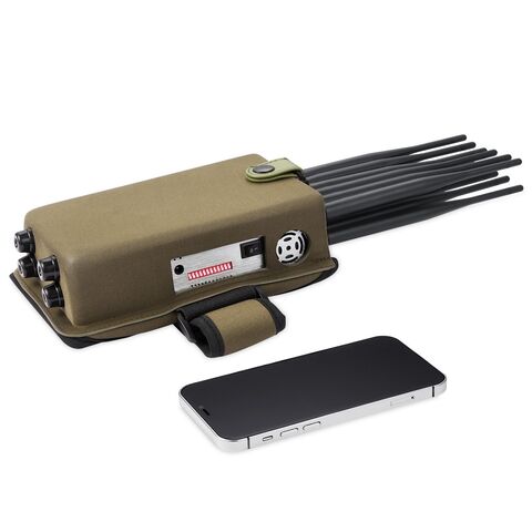 China 12 Antennas Portable Mobile Phone Signal Jammers +Wi-Fi Jammers ...