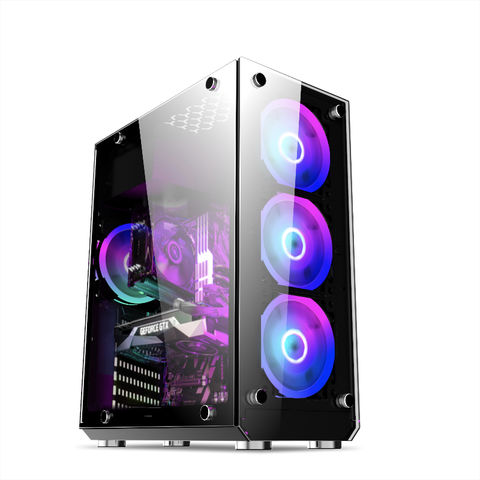 Buy Wholesale China Pc Case Oem/odm Gaming Computer Case With Led Fans ...