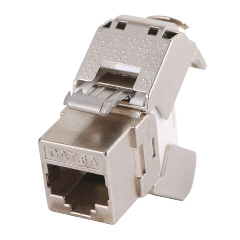 Buy Wholesale China Stp Cat5e Cat6 Rj45 Keystone Jack Rj45 180 Degree ...