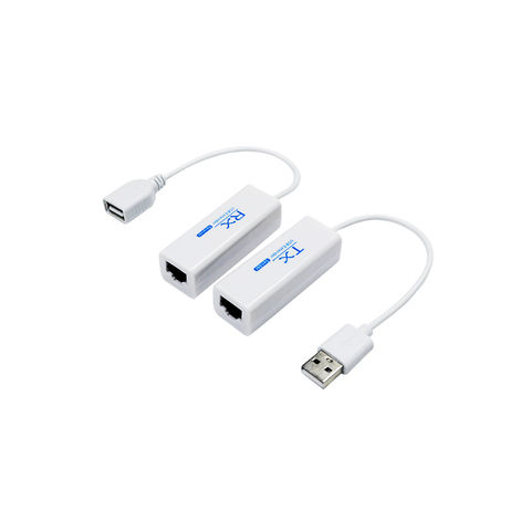 China Factory OEM USB 2.0 RJ45 200M Extender Over Cat5E/6 Connection ...
