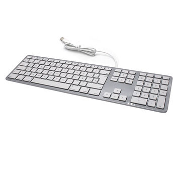 ChinaIn stock 109 keys ABS standard portable wired spanish keyboard on ...