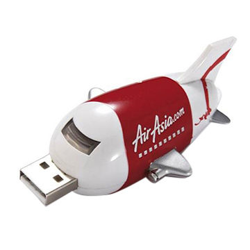 Buy Wholesale China Custom Logo Printing Retractable Aircraft Usb Flash ...