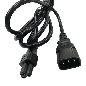 Buy Wholesale Taiwan C5 Plug To C14 Female Black Total Length 2m & C5 ...