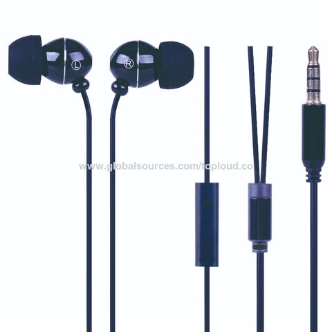 Buy Wholesale China Universal 3.5mm Stereo Wired Earphones Earbuds ...