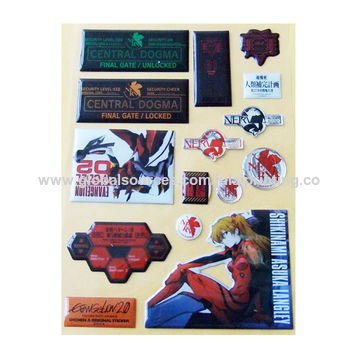 Buy Wholesale China Hologram 3d Raised Sticker Clear Epoxy Resin ...